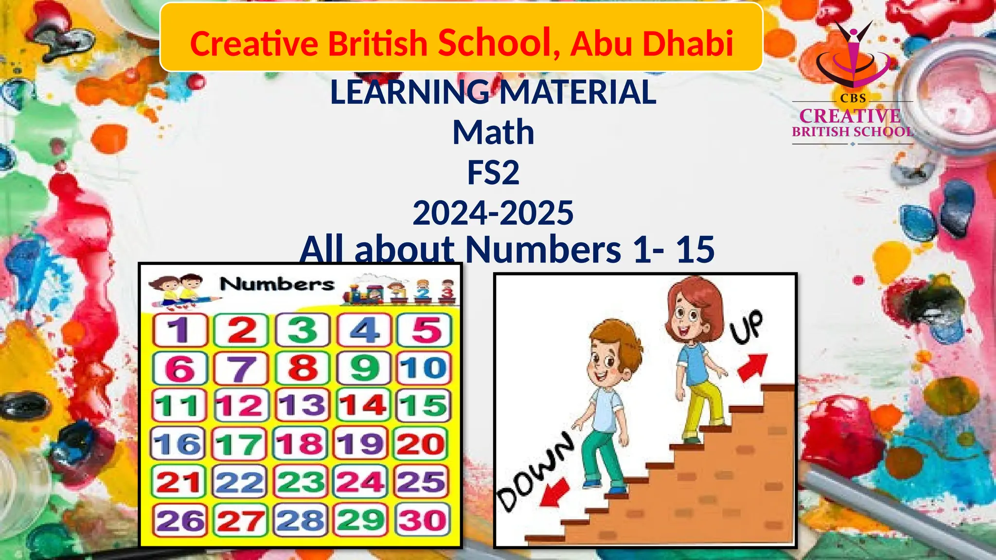 PPT- Number 1-15 ,Up and down concept.pptx
