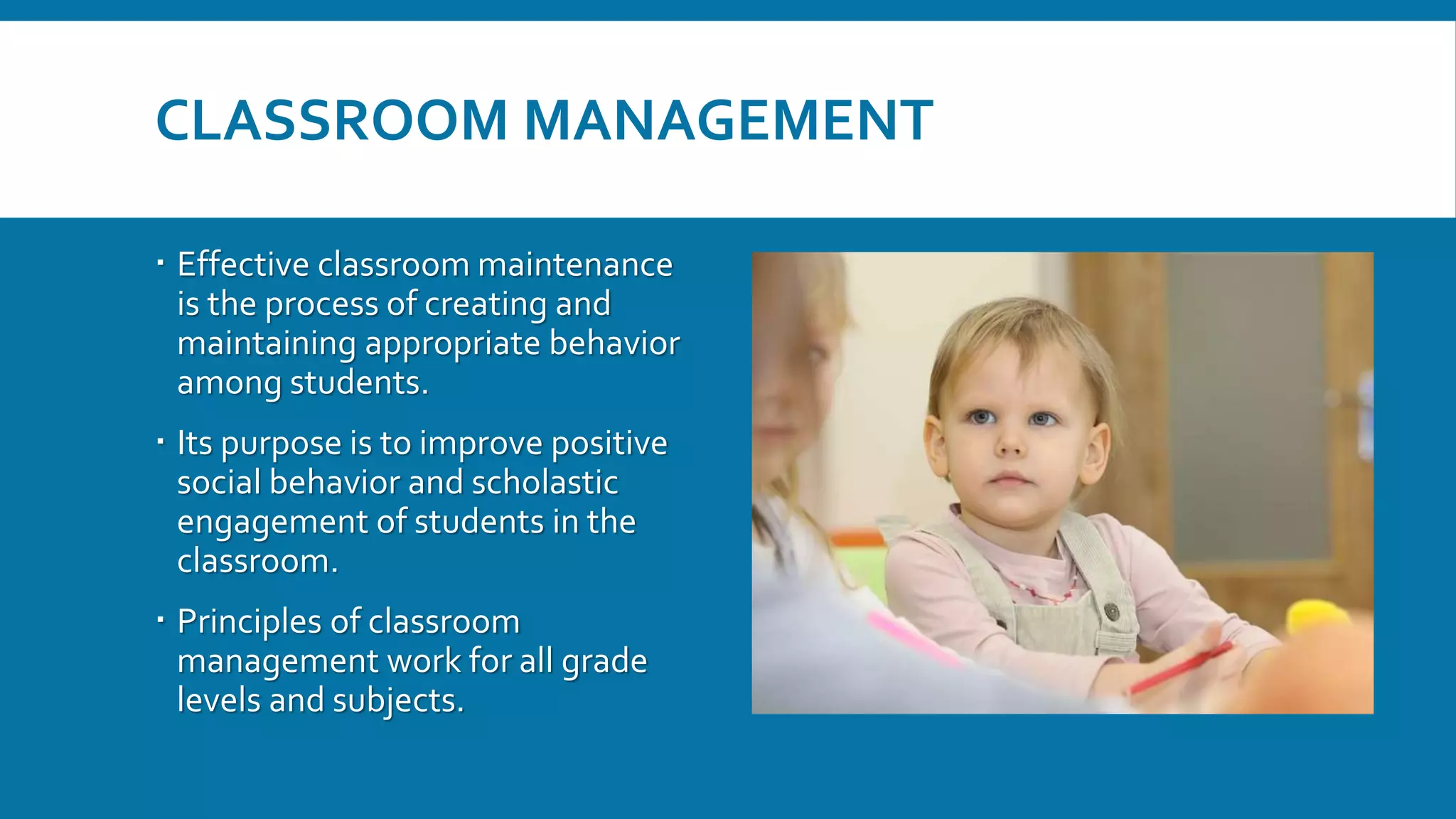 Importance Of Classroom Management In NYC Elementary Schools | PPTX