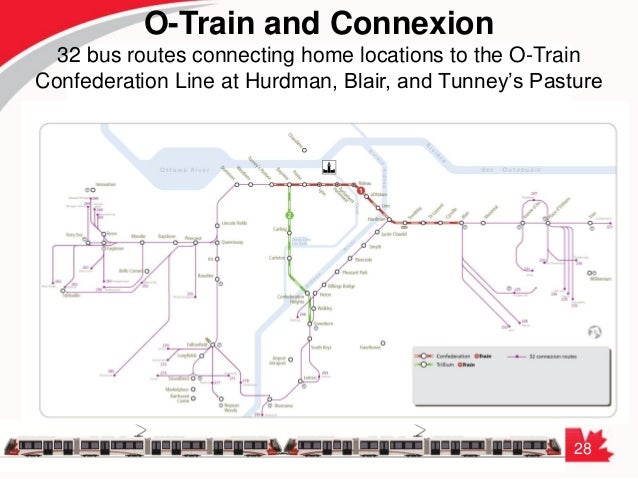 OC Transpo route changes due to LRT