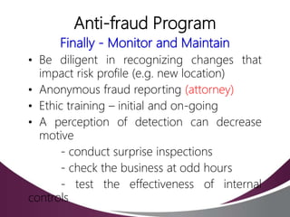 Occupational Fraud and Electronic Evidence Investigations | PPTX ...
