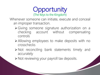 Occupational Fraud and Electronic Evidence Investigations | PPTX