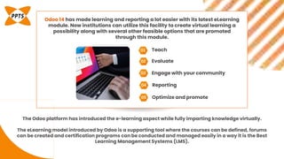 Odoo 14 - eLearning Module In Odoo 14 Enterprise | PPTX