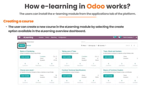 Odoo 14 - eLearning Module In Odoo 14 Enterprise | PPTX