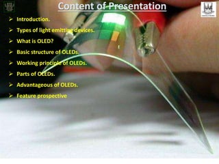Organic Light Emitting Diods | PPTX