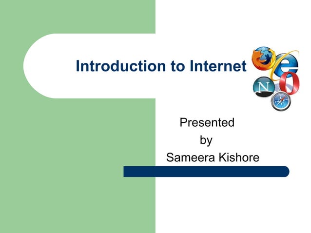 Introduction to Internet | PPT