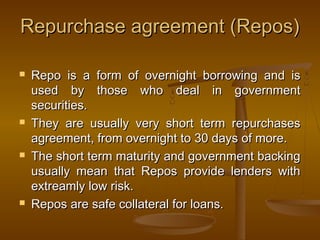 Ppt on-money-market-1 | PPT