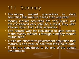 Ppt on-money-market-1 | PPT