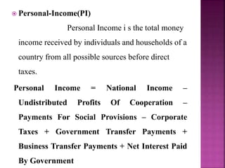 Ppt on-national-income | PPT