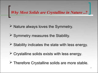 PPT-on-Solid-State-Physics with concept. | PPT