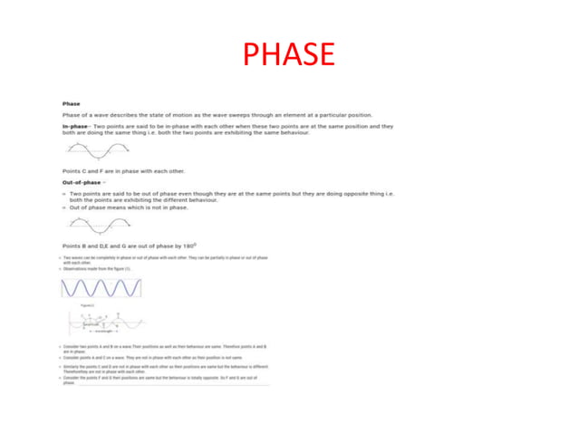 PPT on Waves Class 11 | PPTX