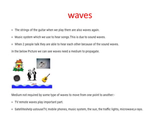 PPT on Waves Class 11 | PPTX