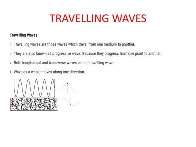 PPT on Waves Class 11 | PPTX