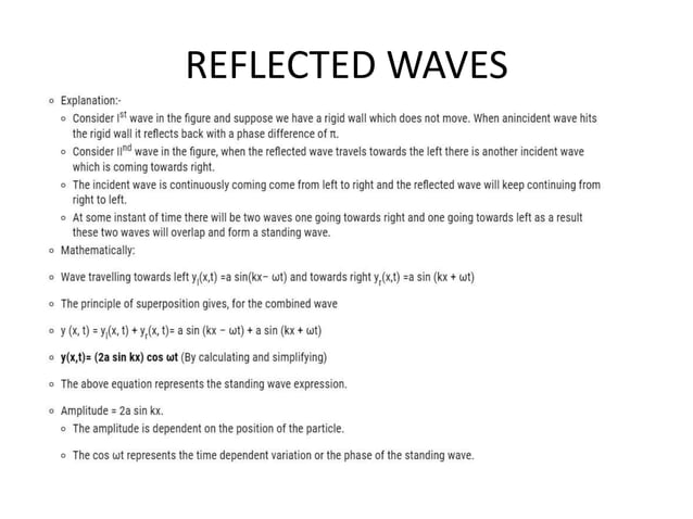 PPT on Waves Class 11 | PPTX