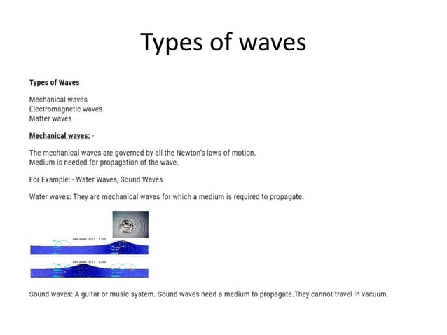 PPT on Waves Class 11 | PPTX