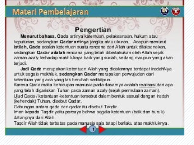 ppt-pai-kelas-9-iman-qada-qadar.pptx. kelas 9 | PPT