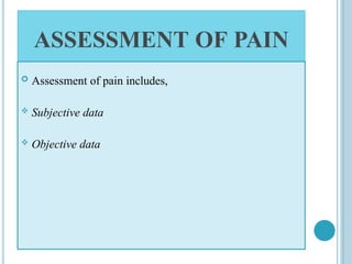 PPT-PAIN-ASSESSMENT-AND-MANAGEMENT MSc N | PPTX