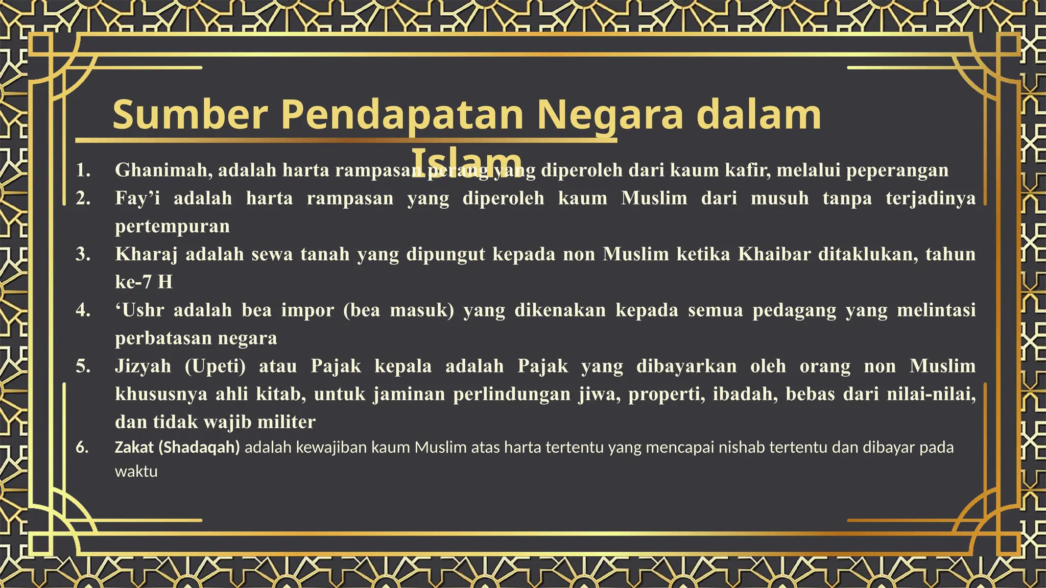 PPT-PANDANGAN ISLAM TENTANG ZAKAT DAN PAJAK.pptx