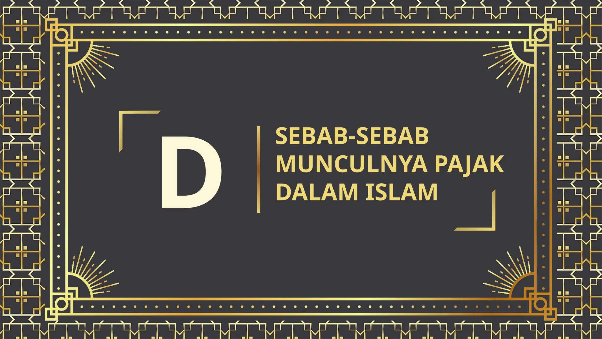PPT-PANDANGAN ISLAM TENTANG ZAKAT DAN PAJAK.pptx