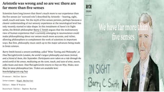 Human has more than 5 senses? what is the "Sixth sense". | PPTX