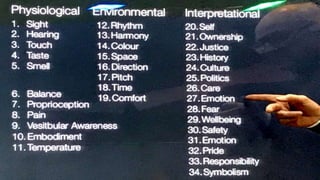 Human has more than 5 senses? what is the "Sixth sense". | PPTX