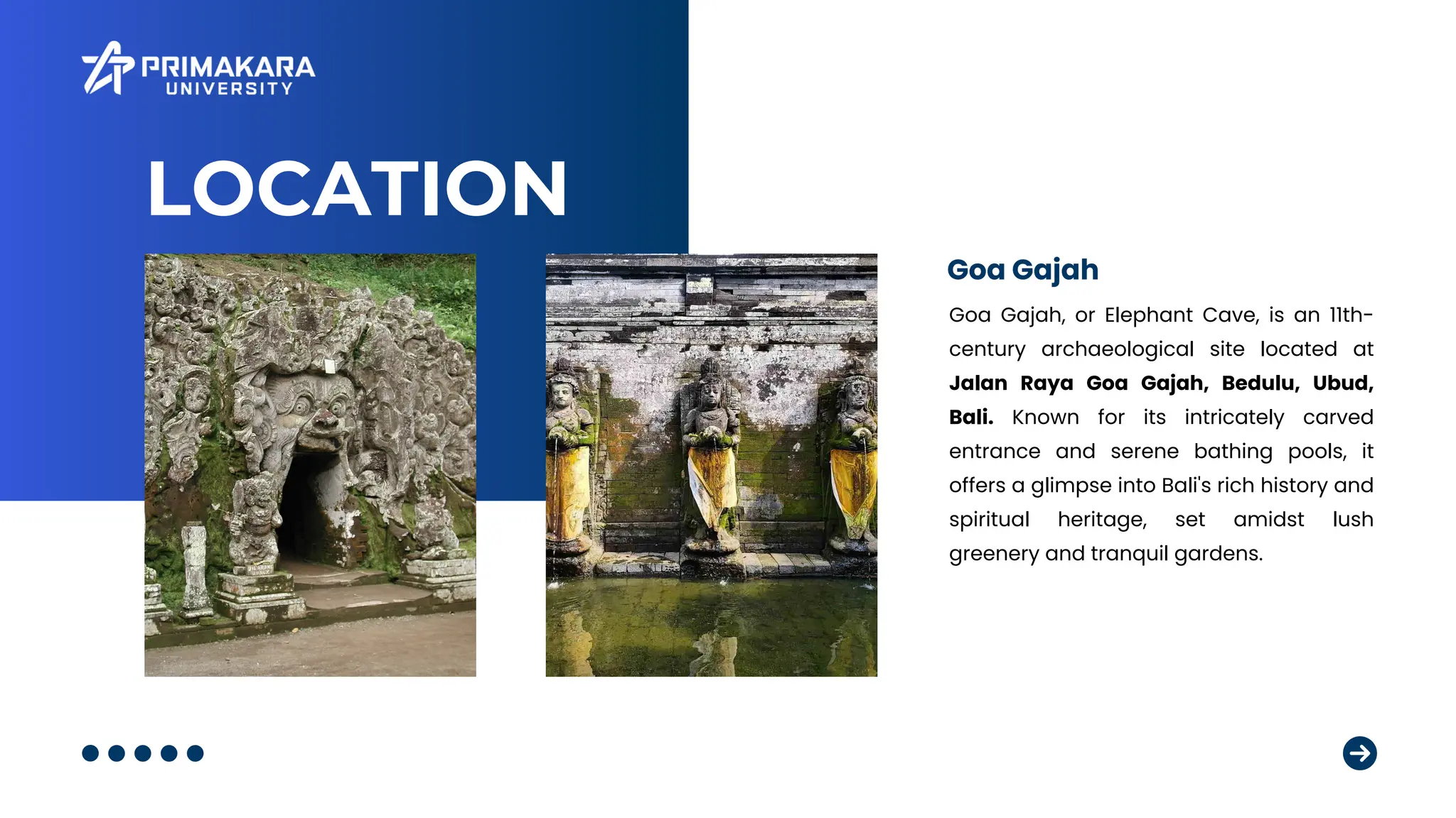 Learning English by Project : a Day Out to Goa Gajah Temple with ...