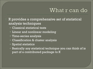 Pricipal Component Analysis Using R | PPT