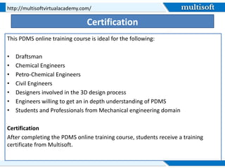 PDMS Training Courses | PPTX