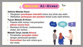 PPT - Pengajaran Al Kalam wa Al hiwar.pptx