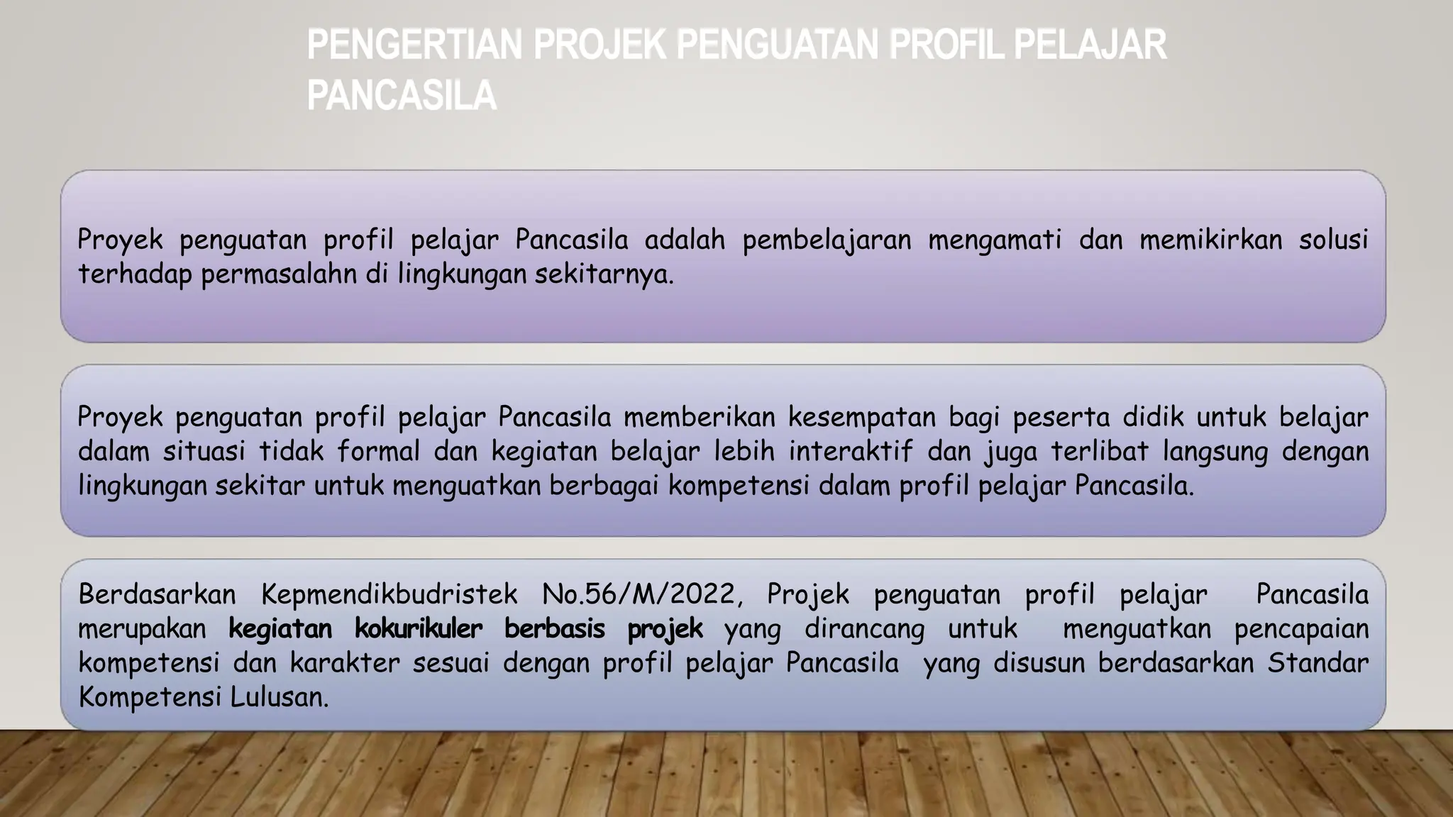 Pengenalan Program Projek P5 dan tata cara pelaksnaana | PPTX