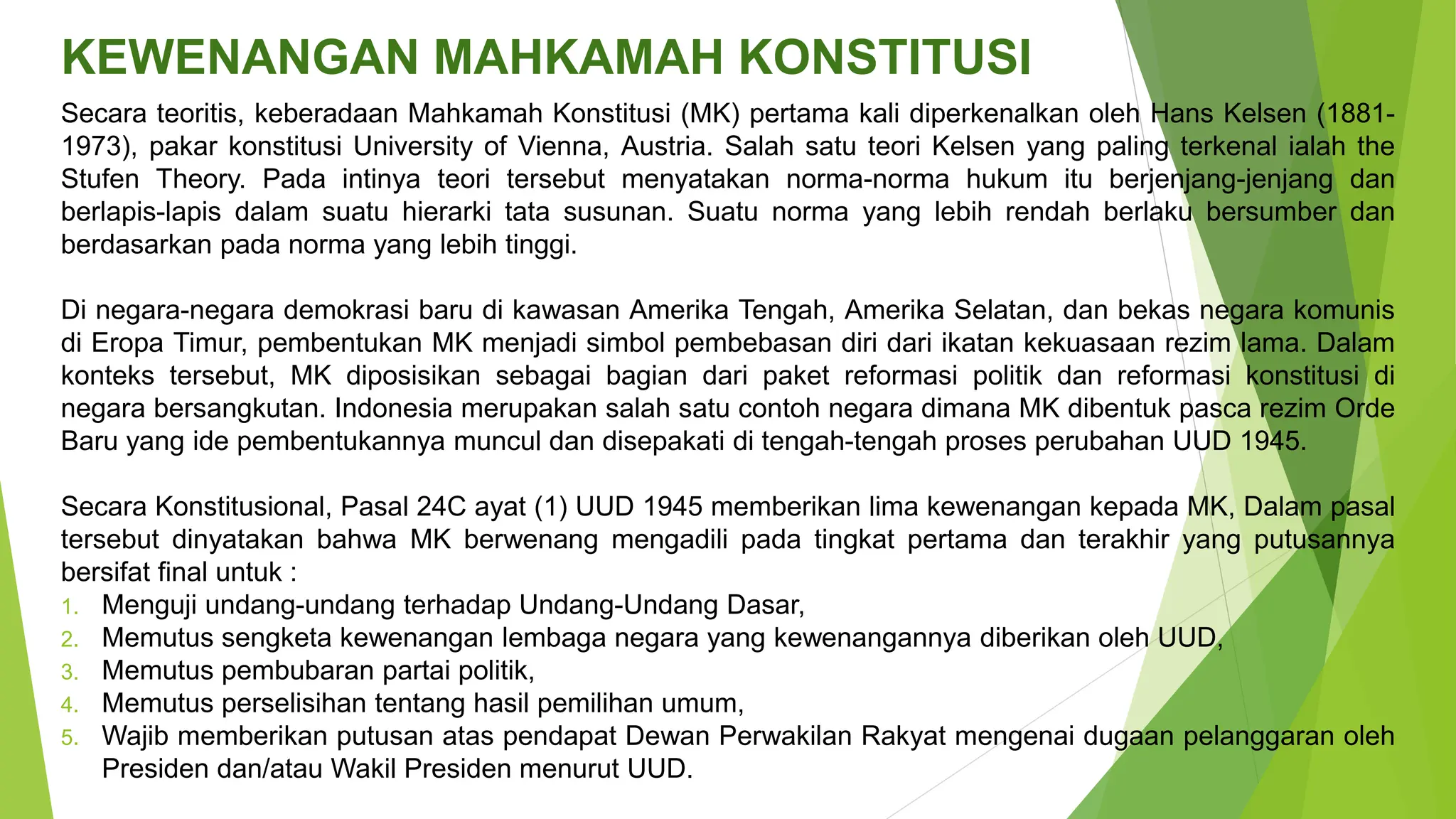 PPT - Peranan Politik Hukum dalam Pembentukan Peraturan Perundang ...