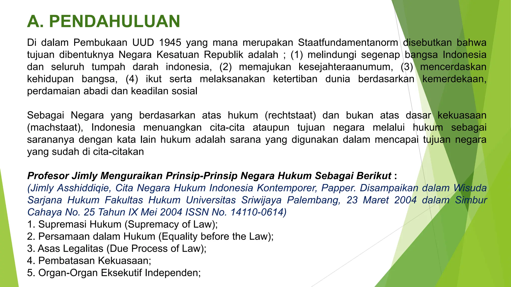 PPT - Peranan Politik Hukum dalam Pembentukan Peraturan Perundang ...