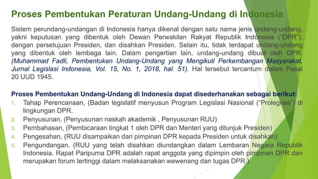 PPT - Peranan Politik Hukum dalam Pembentukan Peraturan Perundang ...