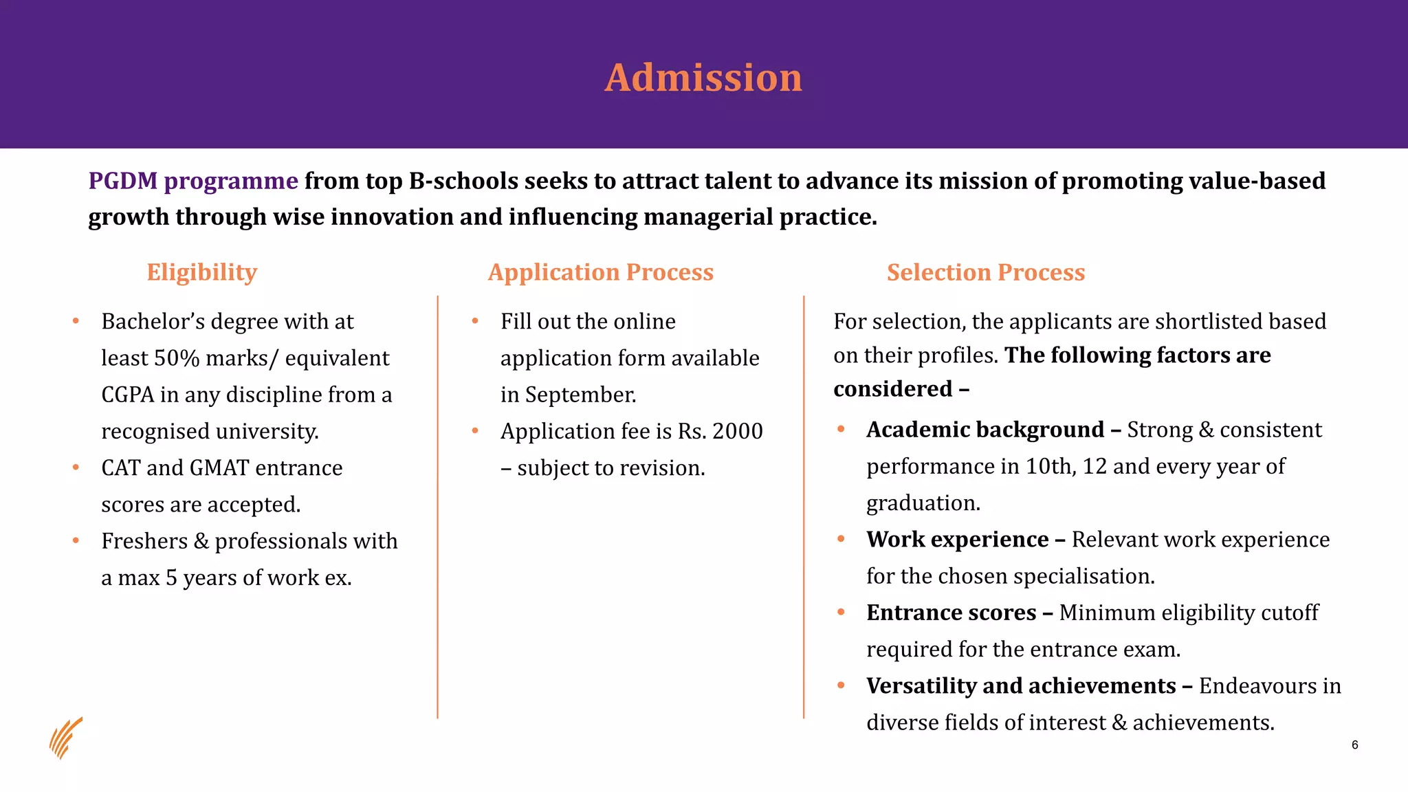 PPT-PGDM – Full Form, Admission Process, Eligibility Criteria, Career Benefits and Opportunities ...