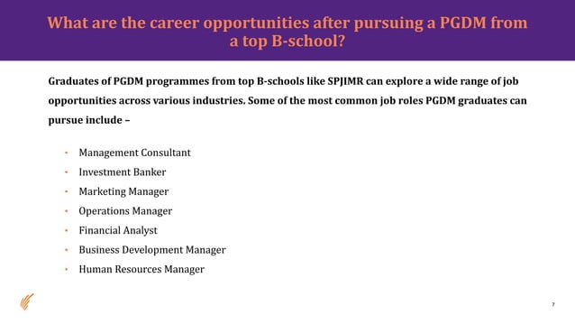PPT-PGDM – Full Form, Admission Process, Eligibility Criteria, Career Benefits and Opportunities ...