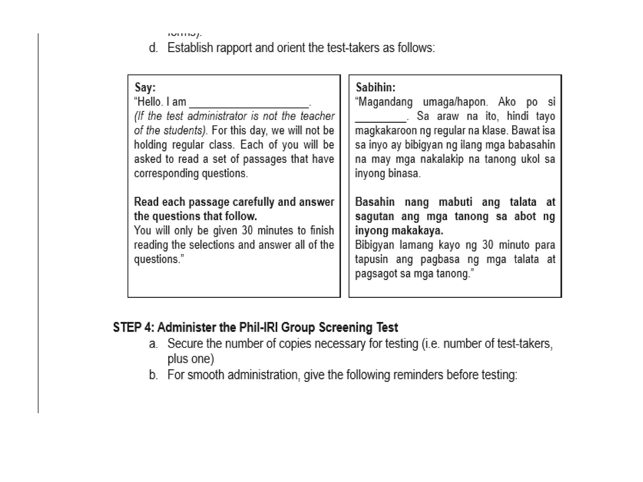 PPT-PHIL-IRI-2018. The Philippine Informal Reading Inventory (Phil-IRI ...