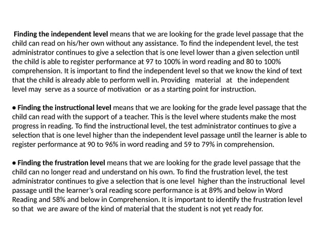 PPT-PHIL-IRI-2018. The Philippine Informal Reading Inventory (Phil-IRI ...