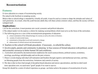 Philosophy and Curriculum | PPTX