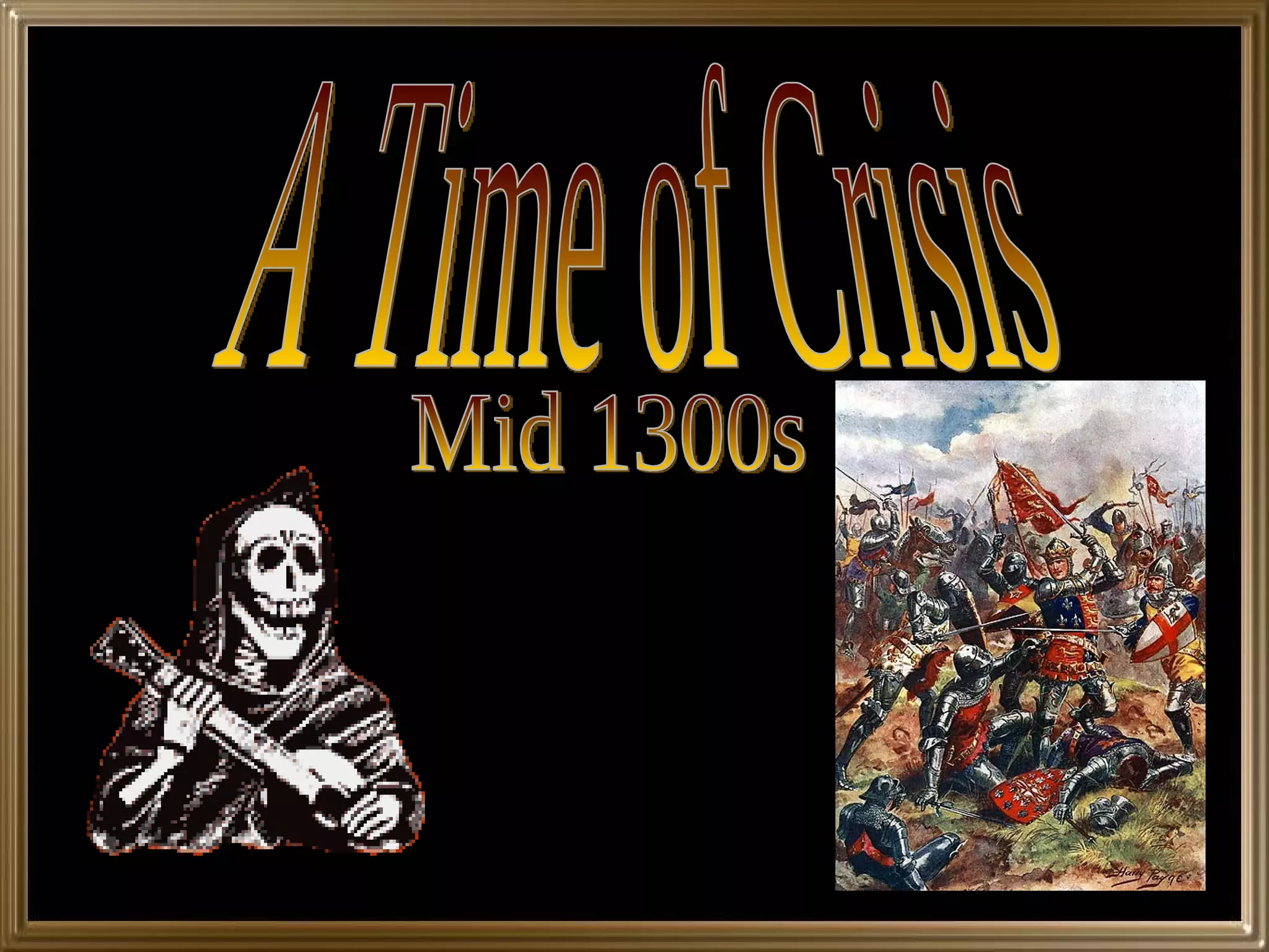 Plague And Hundred Years War | PPT