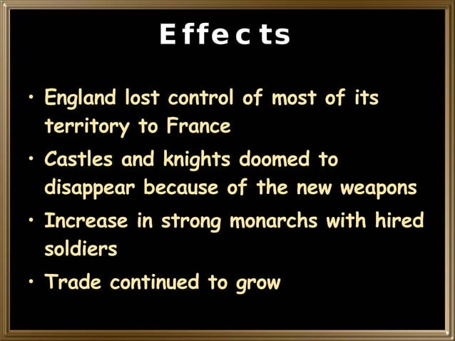 Plague And Hundred Years War | PPT