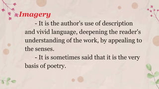 Elements of Poetry.pptx | Poetry | Books and Literature