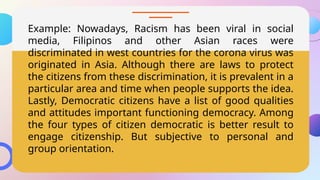 'PPT - POLITICS AND GOVERNANCE Active Citizenship' with you.pptx