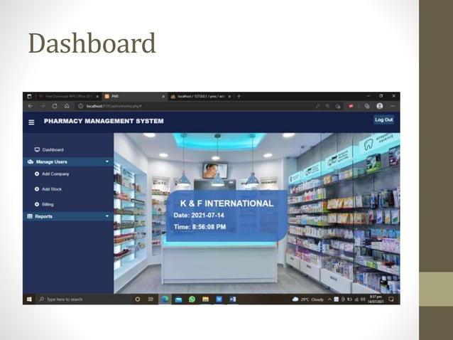 PPT-Presentation-Pharmacy-Management-System-Project.pptx | Databases ...