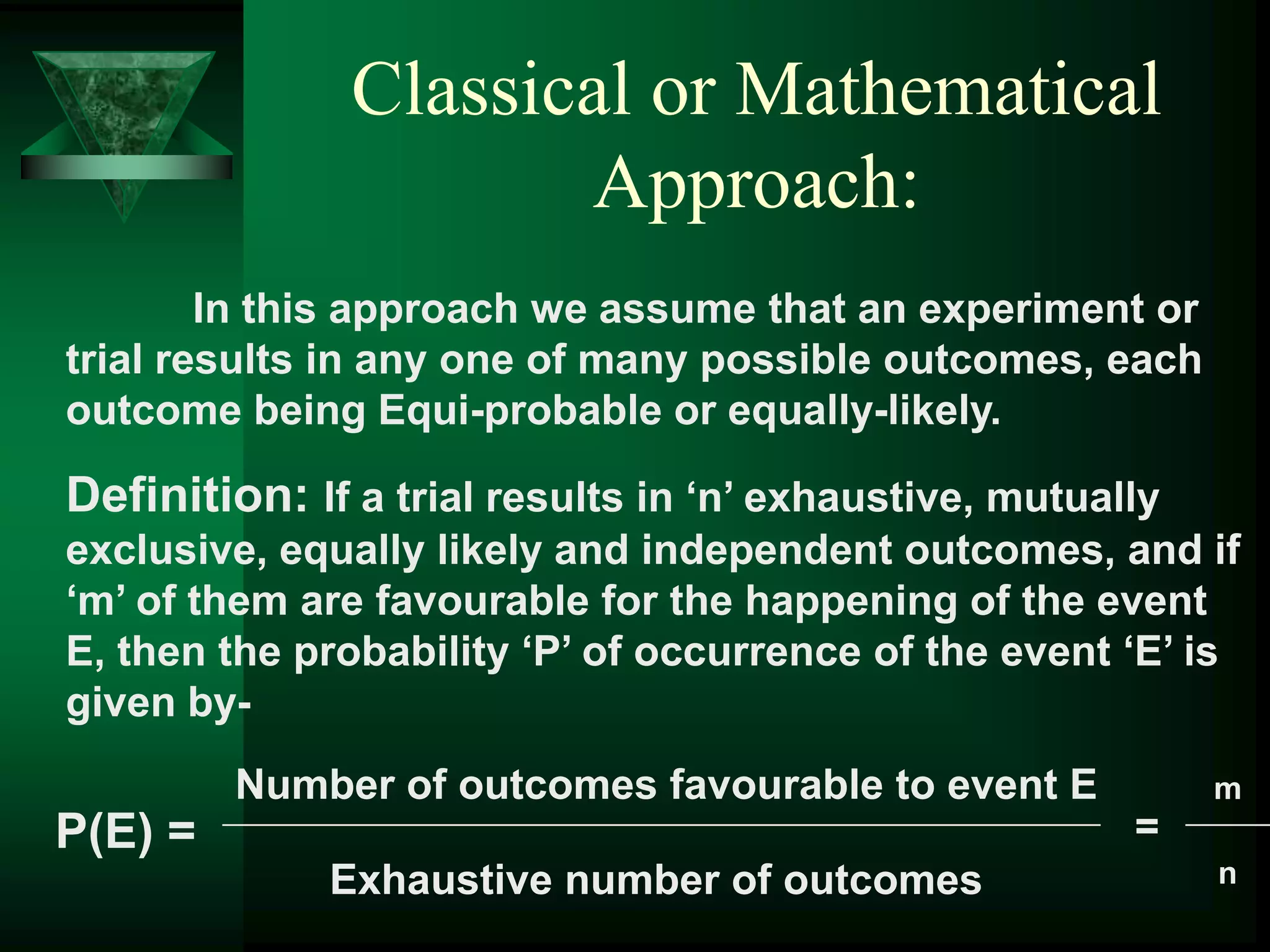 PROBABILITY AND IT'S TYPES WITH RULES | PPT
