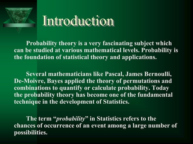 PROBABILITY AND IT'S TYPES WITH RULES | PPT | Physics | Science
