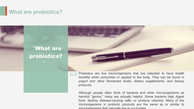 probiotics | PPT