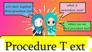PPT tentang materi procedure text grade IX | PPT
