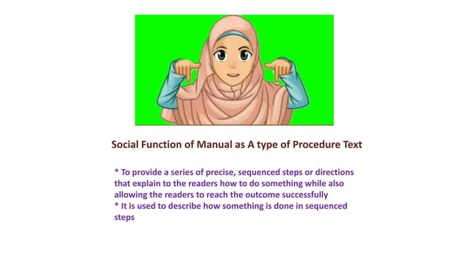 PPT tentang materi procedure text grade IX | PPT