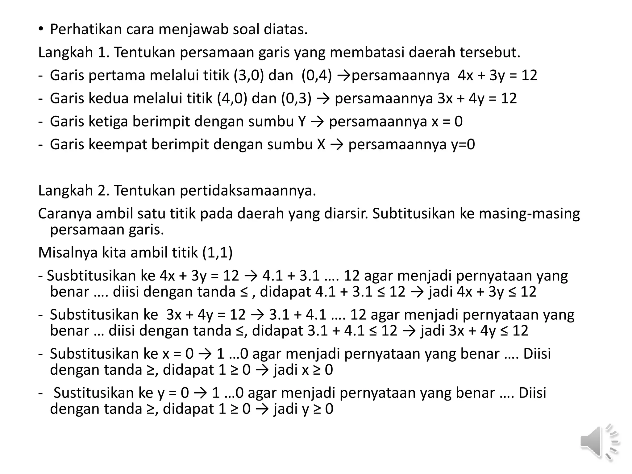 Ppt program linear1 | PPT