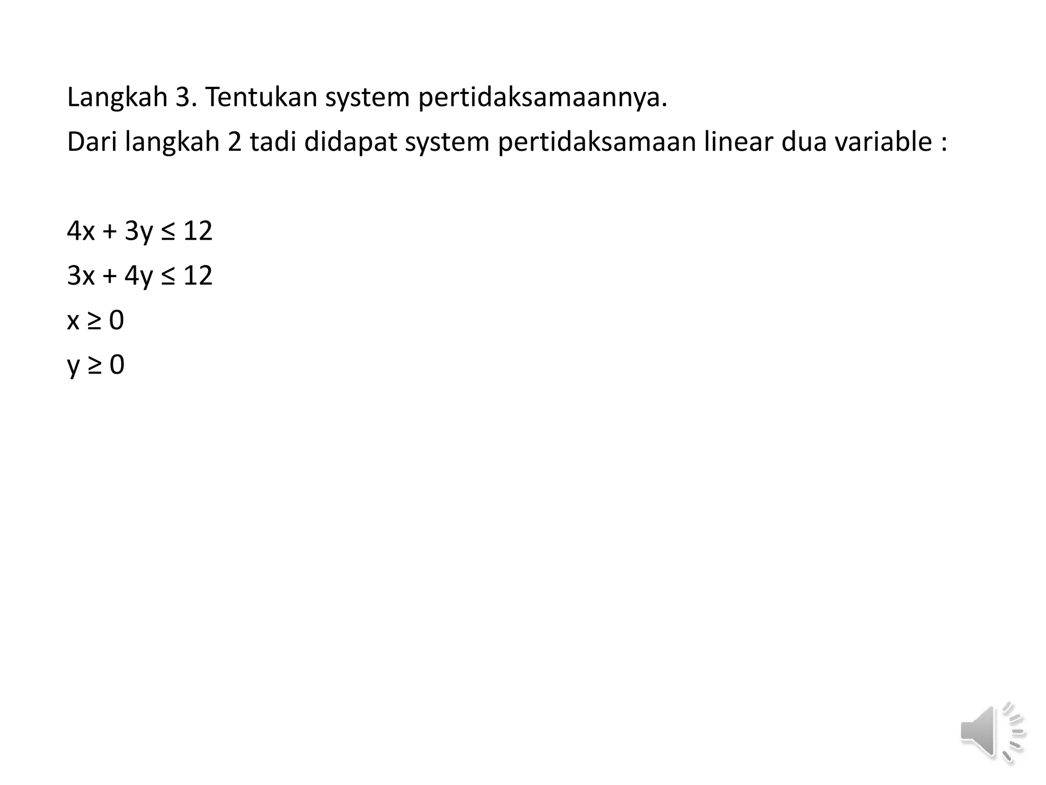 Ppt program linear1 | PPT