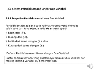 Ppt program linear1 | PPT
